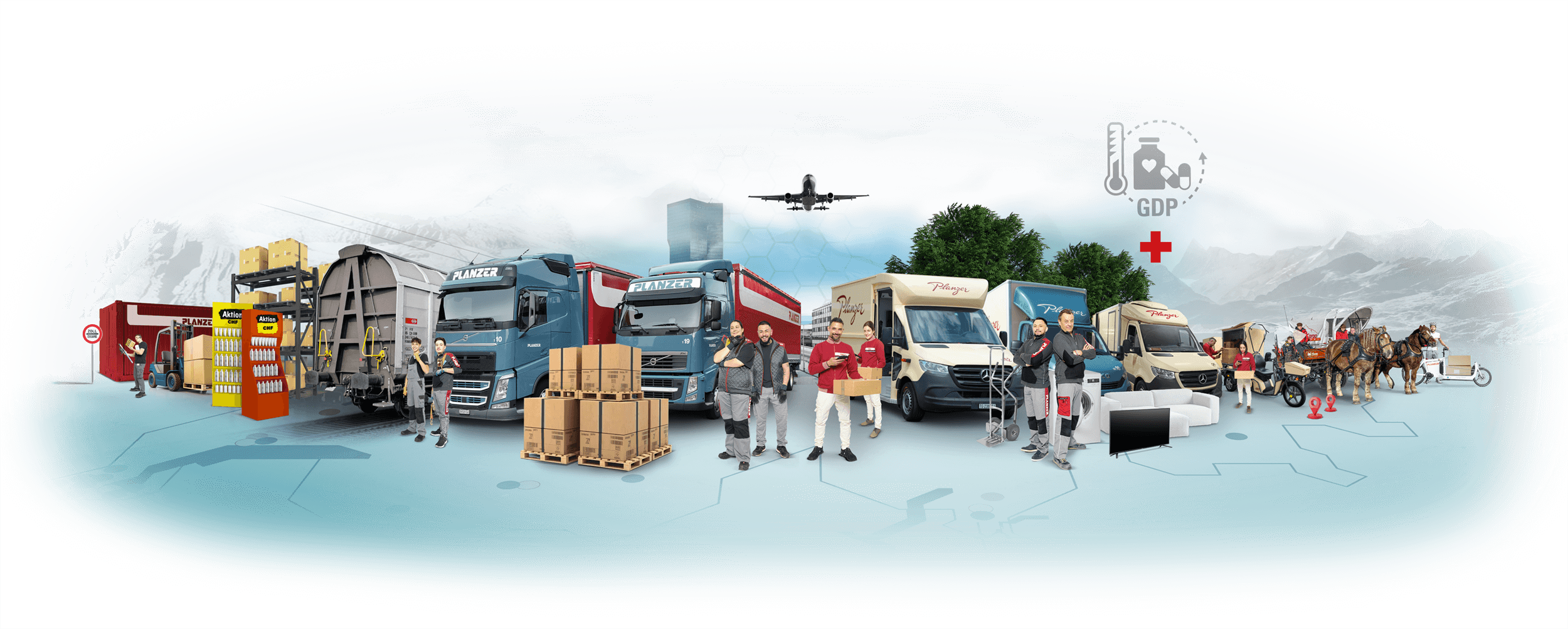 Welcome to Planzer – top services for the best goods