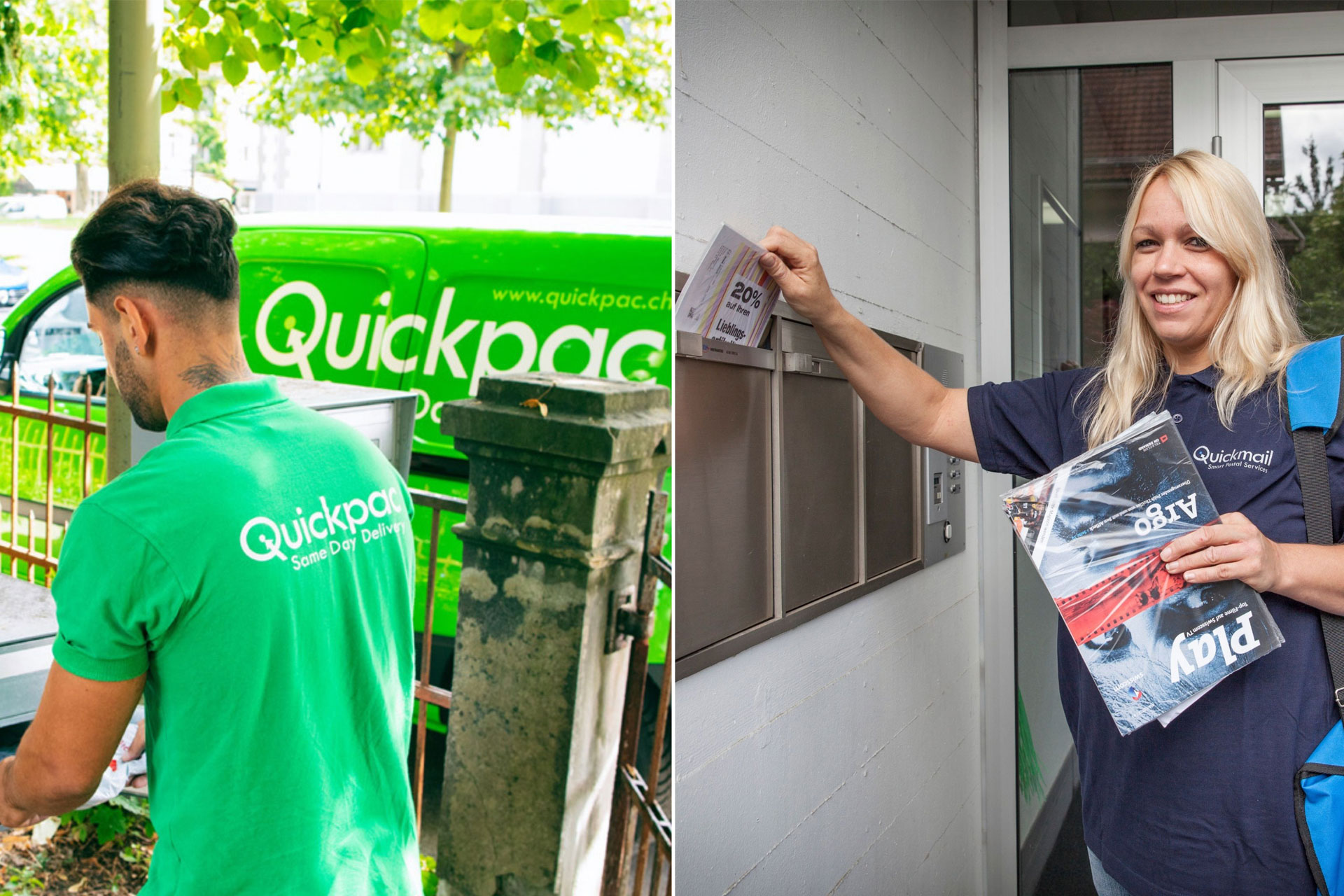 We’re acquiring Quickpac and Quickmail - Planzer